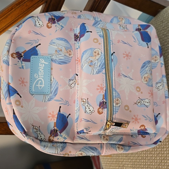 Bioworld | Bags | Disney Frozen Pastel Pink And Blue Backpack | Poshmark